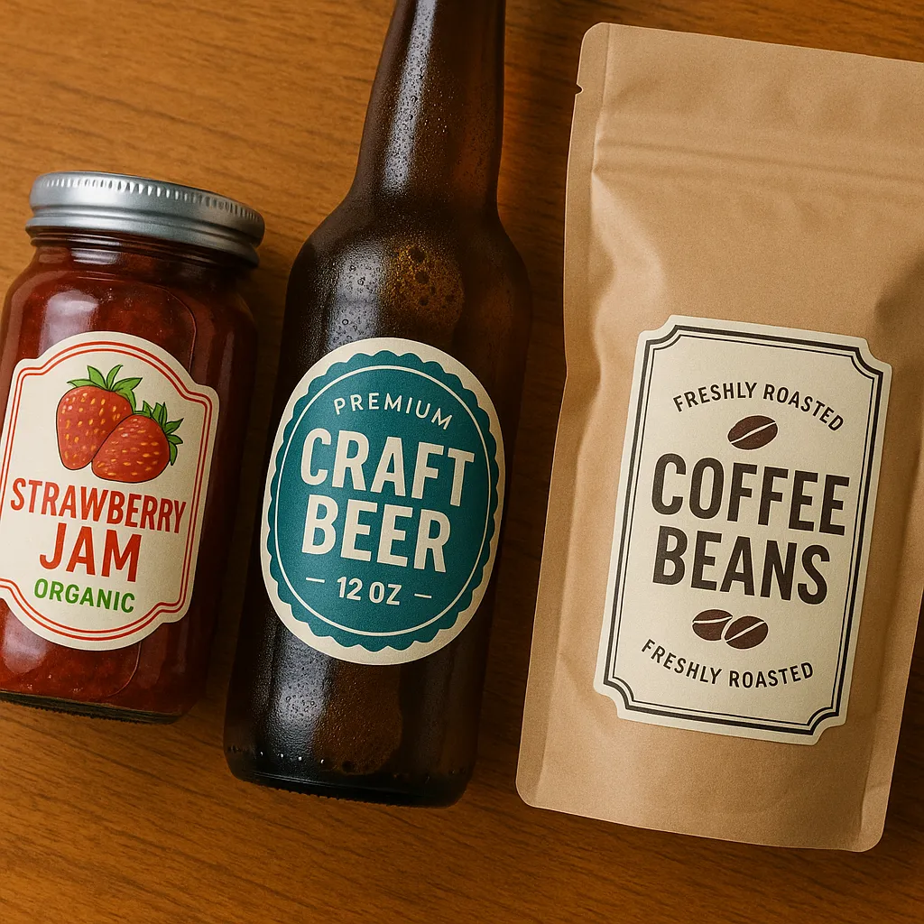 Paper Stickers Printing UK – Custom Printable Labels, Matte & Gloss ...